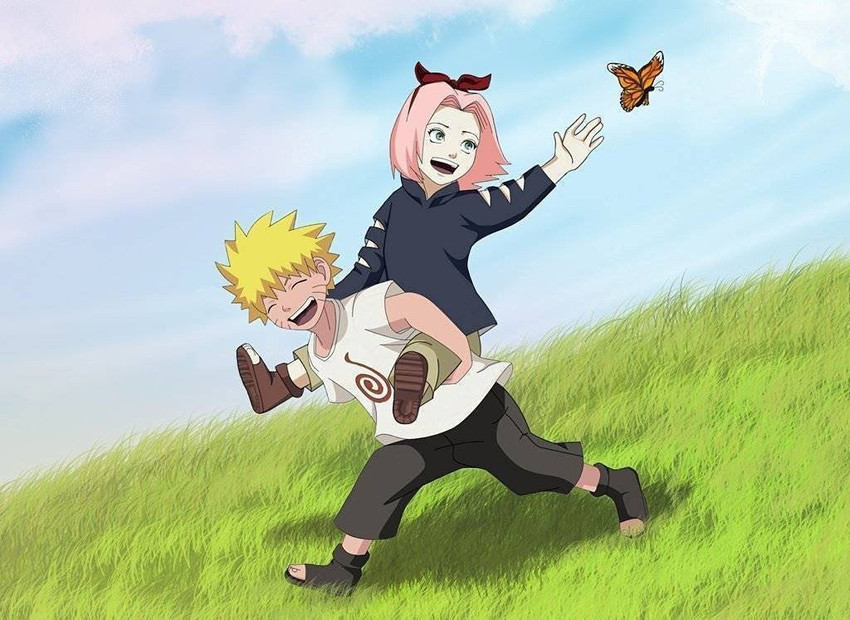 Sakura And Naruto Kids