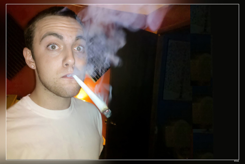 Mac Miller Smoking Weed