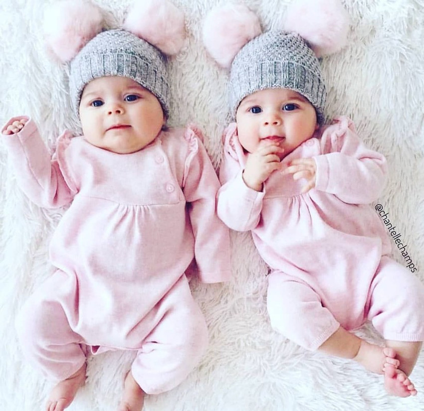 Cute Twin Babies