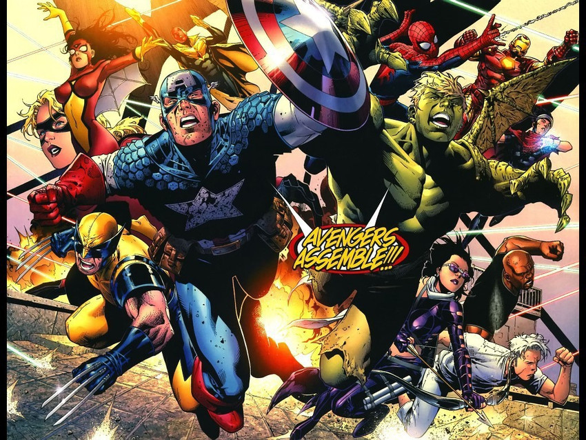 Avengers Comic Wallpaper