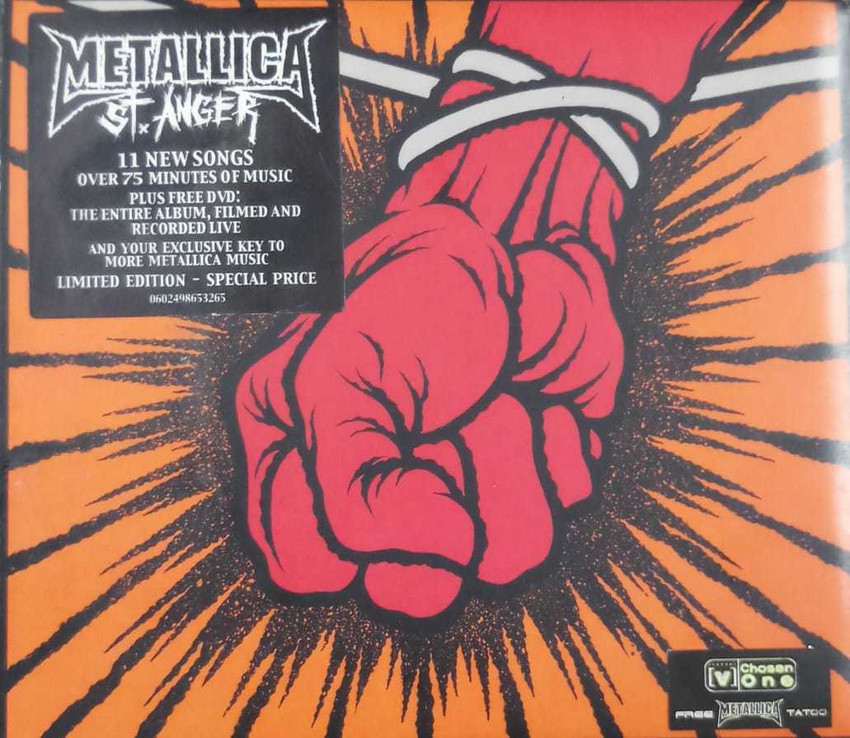 Metallica St Anger Album Cover