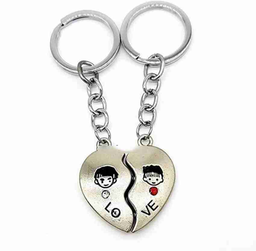 Heart Keychains For Couples