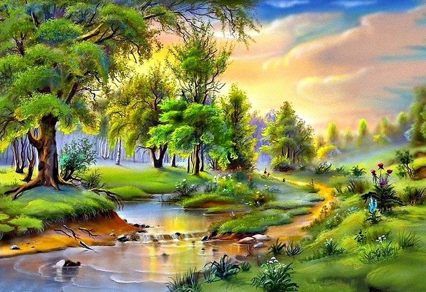 Most Beautiful Nature Paintings