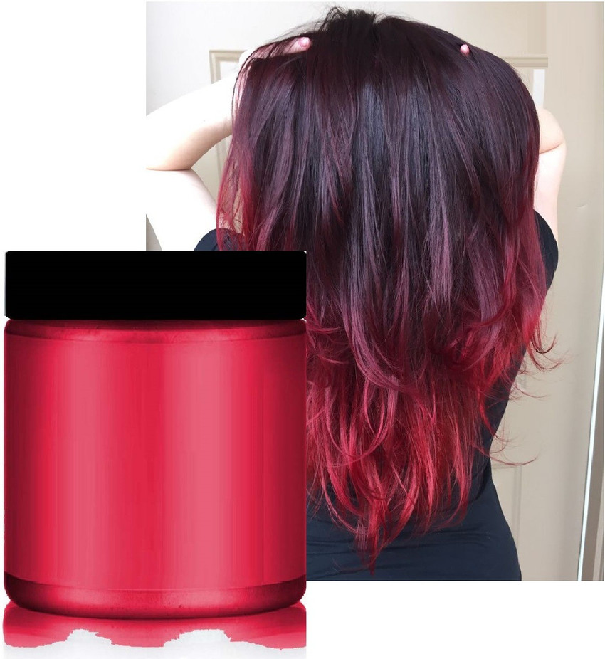 Dark Red Hair Dye Men