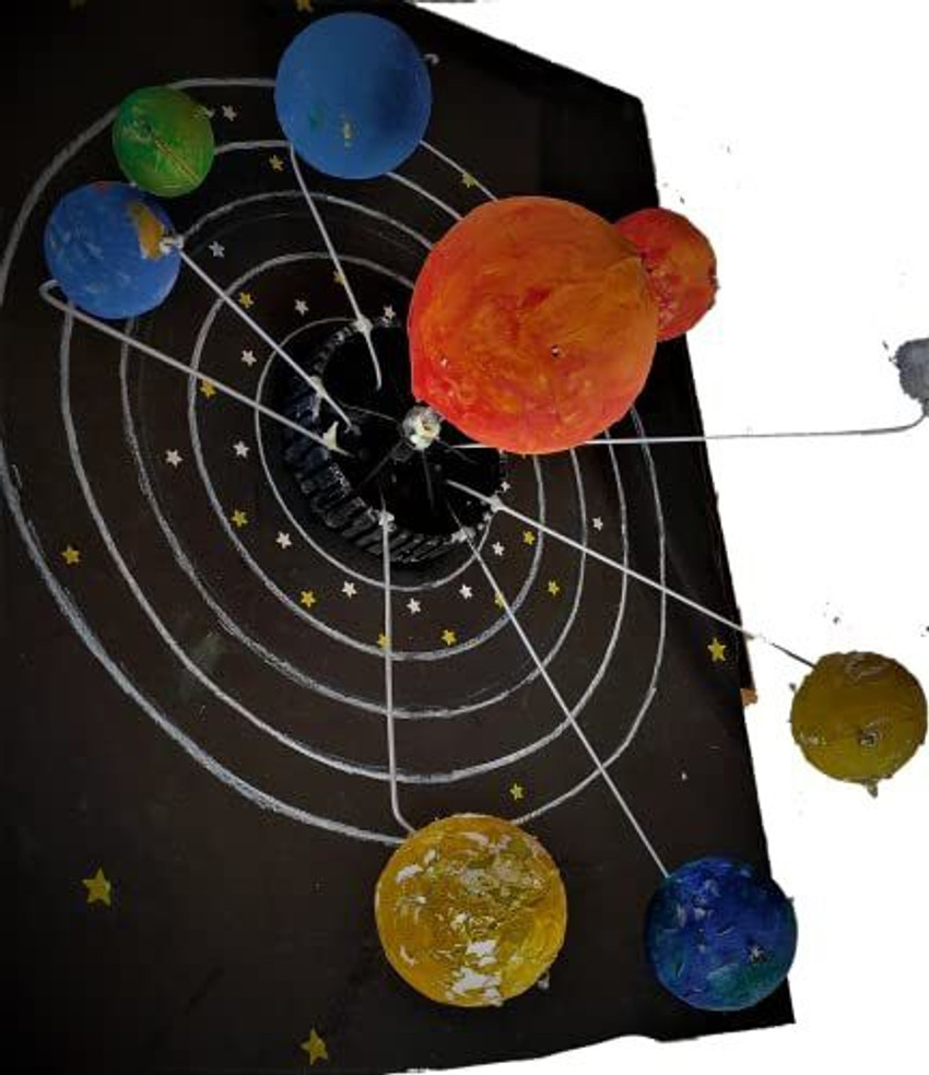 3d Solar System Model School Project