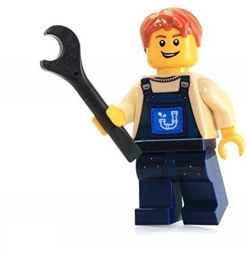 Lego Minifigure Plumber
