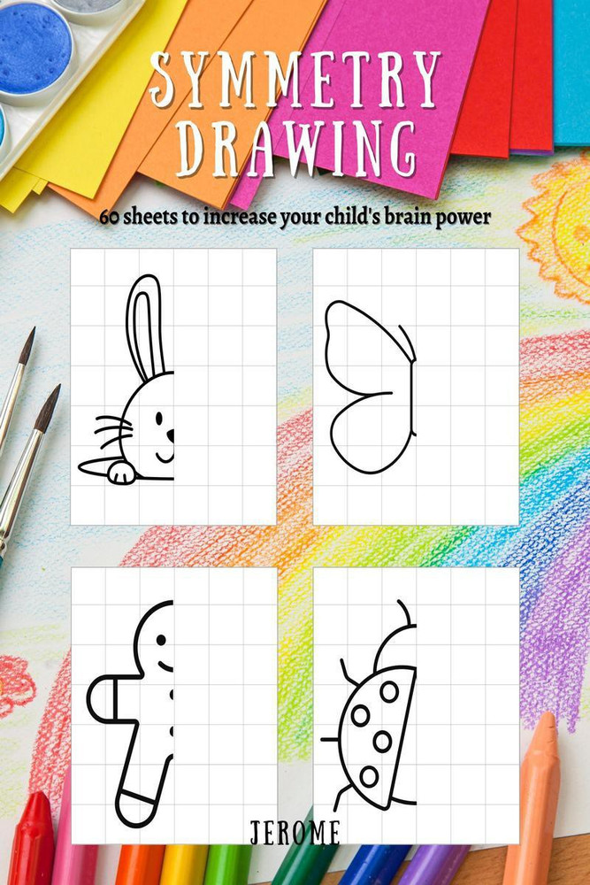 Animals Symmetry Activities Symmetry Drawing-Learn To Draw, 60% OFF