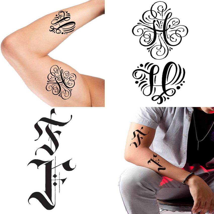 Letter N Tattoo Gallery