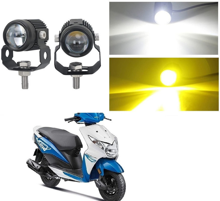 White Honda Dio Scooter