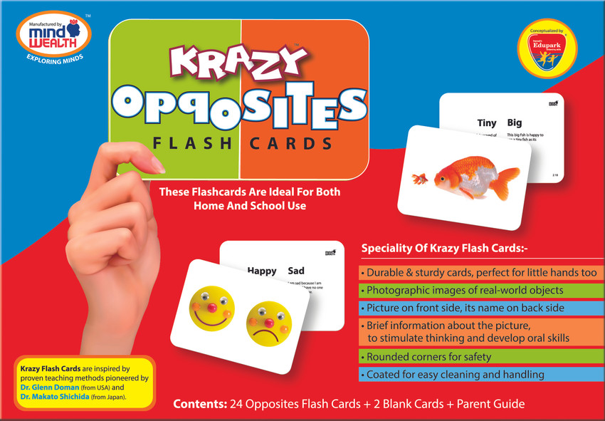 Opposites For Kids Flashcard
