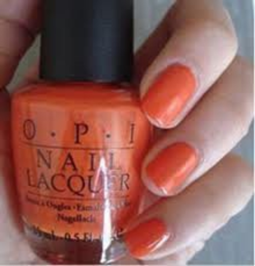 Opi Orange Nail Polish