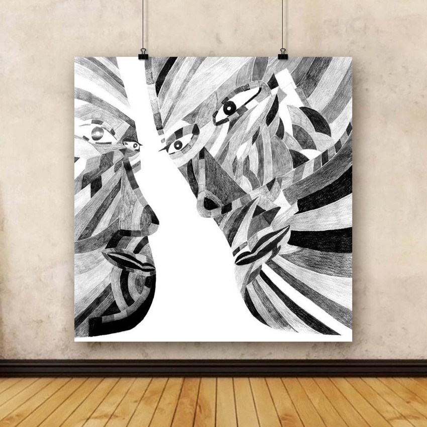 Pencil Drawing Abstract