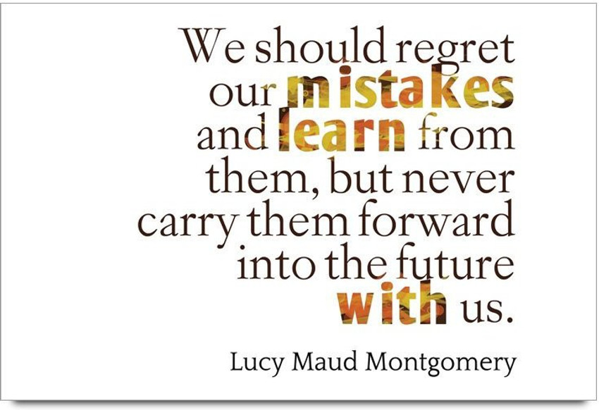 Quotes About Mistakes And Regrets