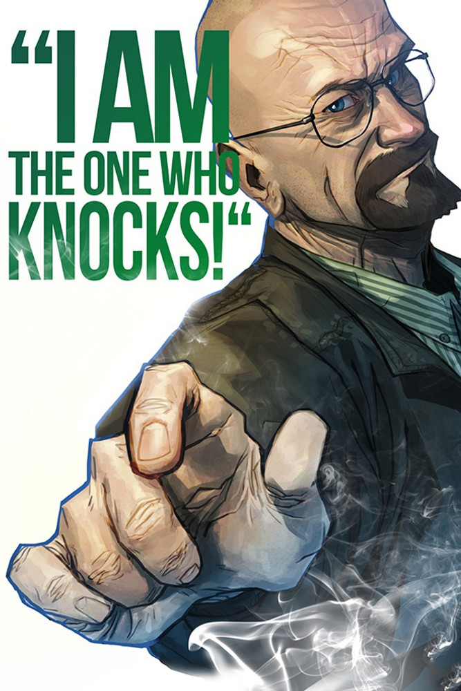 Breaking Bad I Am The One Who Knocks Comic