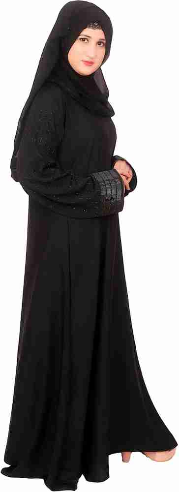 Simple Burqa Designs In Diamond