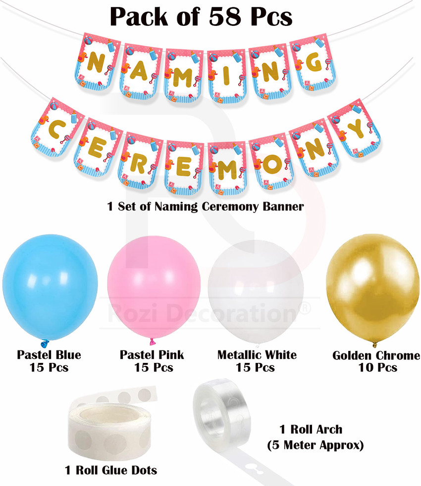 Naming Ceremony Banners
