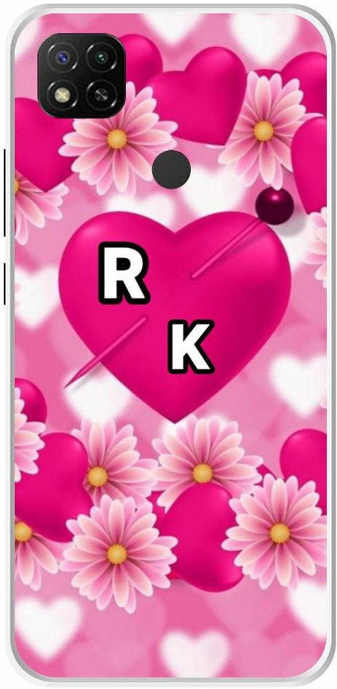Alphabet R And K In Heart