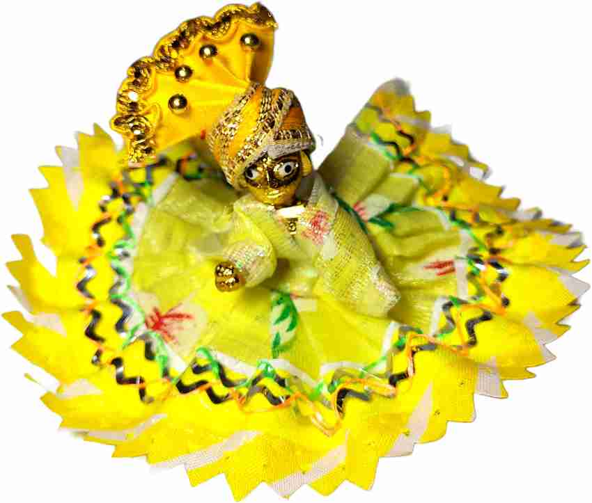 Buy LETNIX Multicolor Metal Laddu Gopal New Radhe Radhe