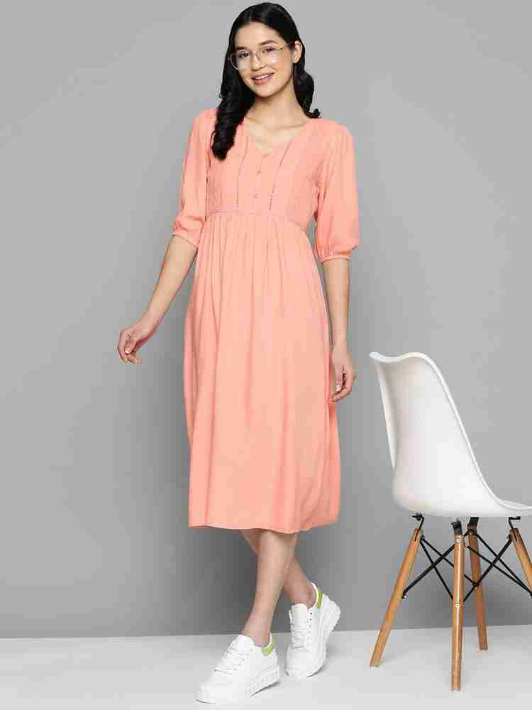 Ice Cream Cone Chiffon Midi Dress ModCloth Gwynnie Bee
