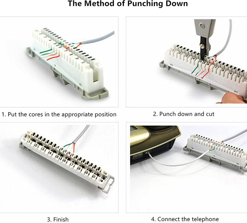 Rj45 Punch Down Block