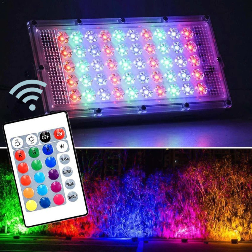 Multi Colour Led Flood Light | Shelly Lighting