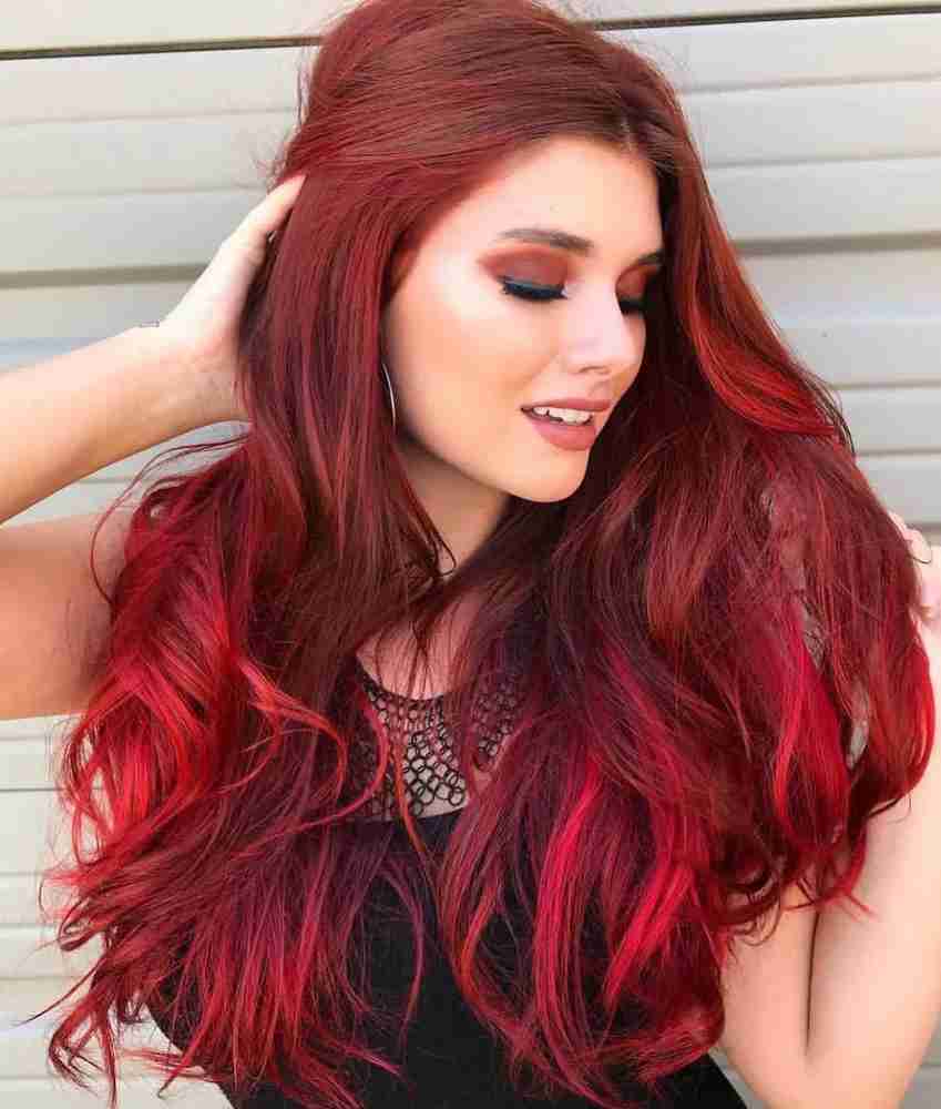Black And Red Hair Color Ideas