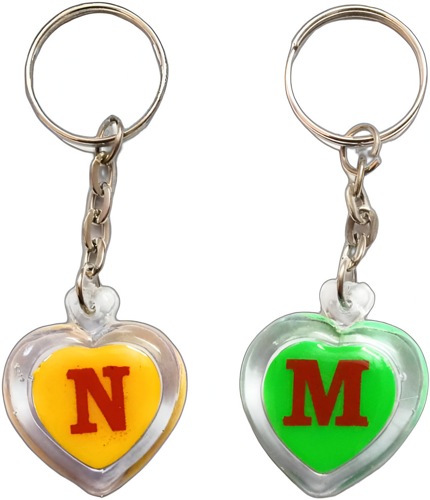 Alphabet M And N In Heart