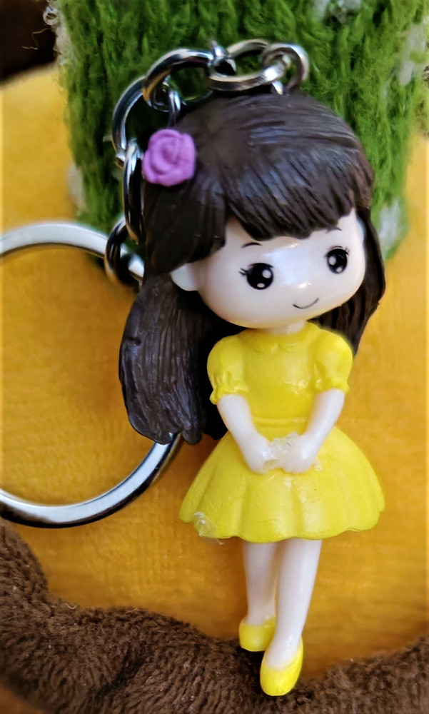 Cute Doll Keychains For Girls