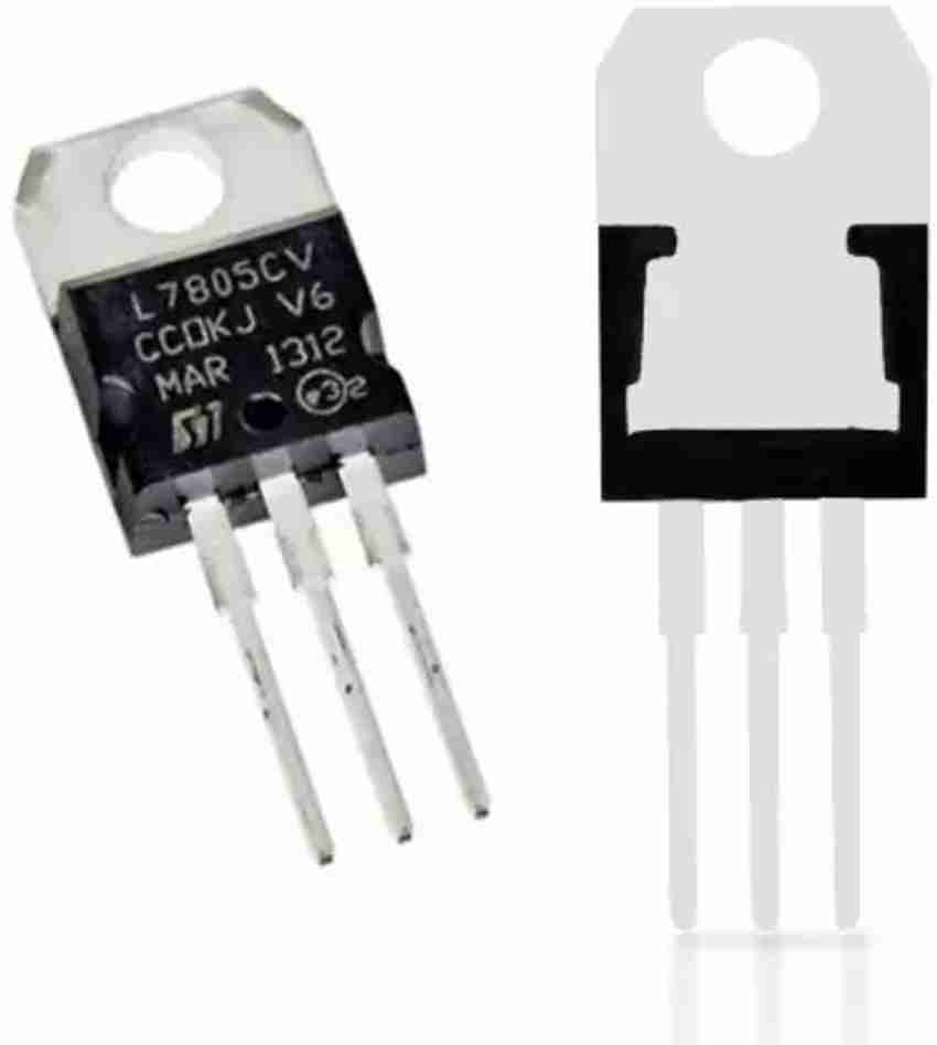 Source TO-220 Three-terminal Voltage Regulator L7805CV IC, 48% OFF