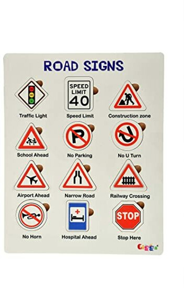 Road Signs Chart
