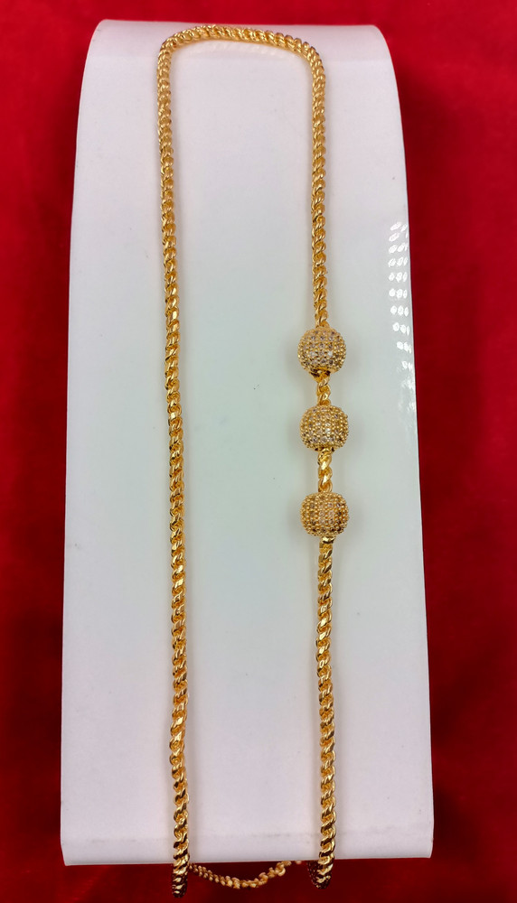 Gold Thali Chain Designs For Women