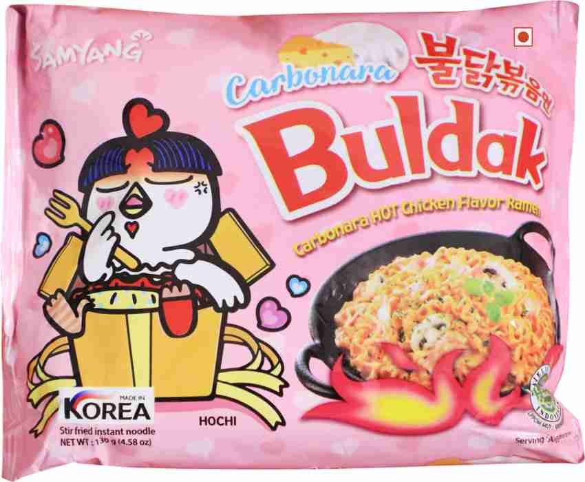 Carbonara Buldak Samyang Carbo Buldak Nuclear Fire Fried Super Hot ...