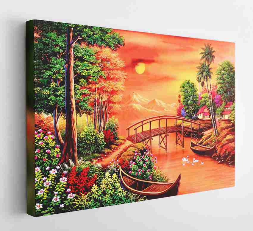 Canvas Paintings Of Scenery