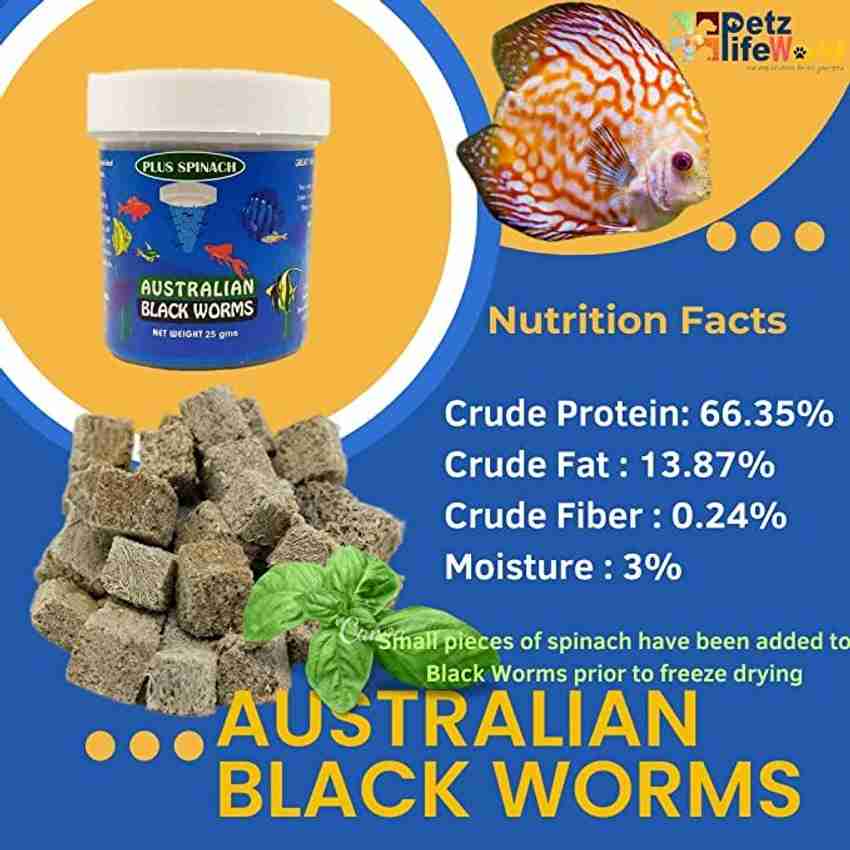 Black Worms For Fish