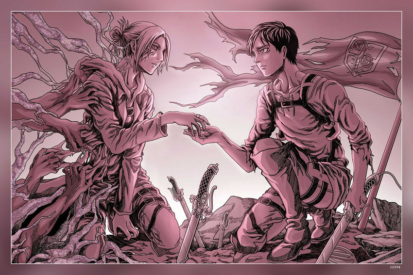 Attack On Titan Annie And Eren