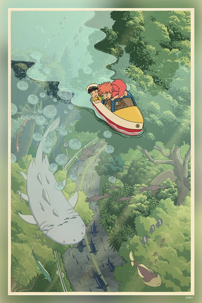 Ponyo Poster