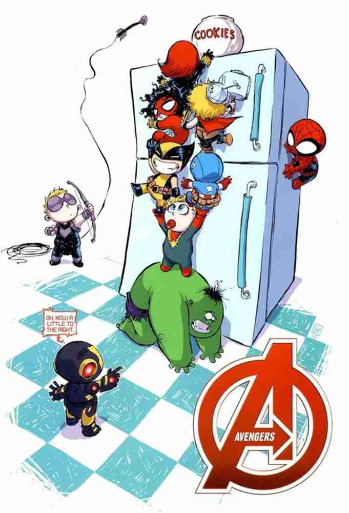 Baby Avengers Vs Baby X Men Comic