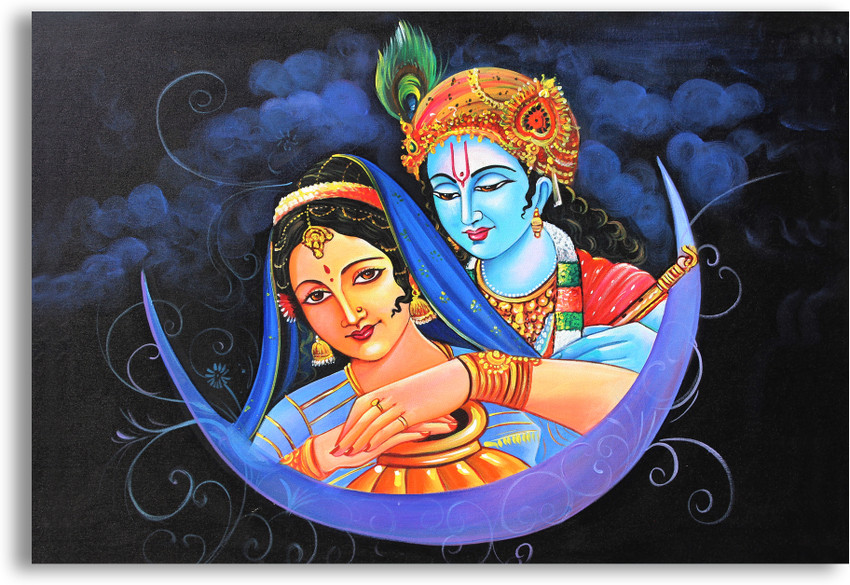 Lord Krishna And Radha Paintings