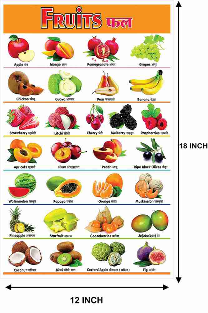 List Of Fruits Name With Picture