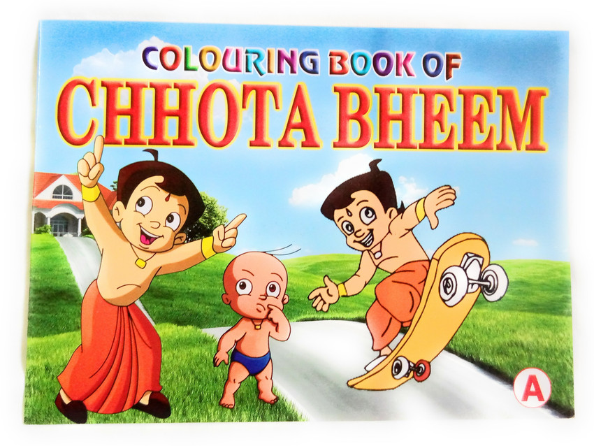 Chota Bheem And Krishna Colouring Pages