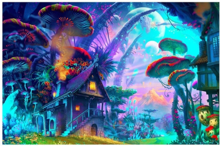 Psilocybin Mushroom Art