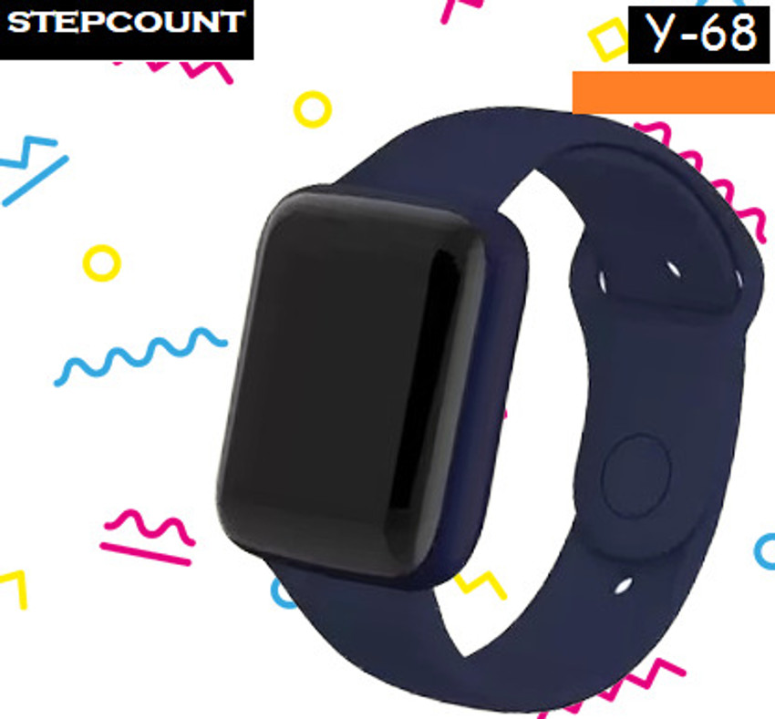 Fitness Kids Smart Watch Y68 Children Smartwatch For Girls