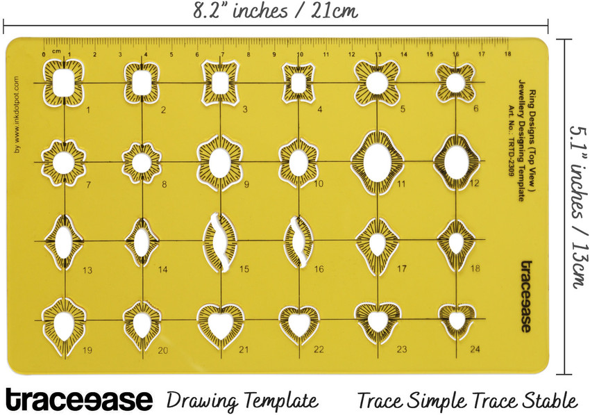 Jewelry Drawing Templates