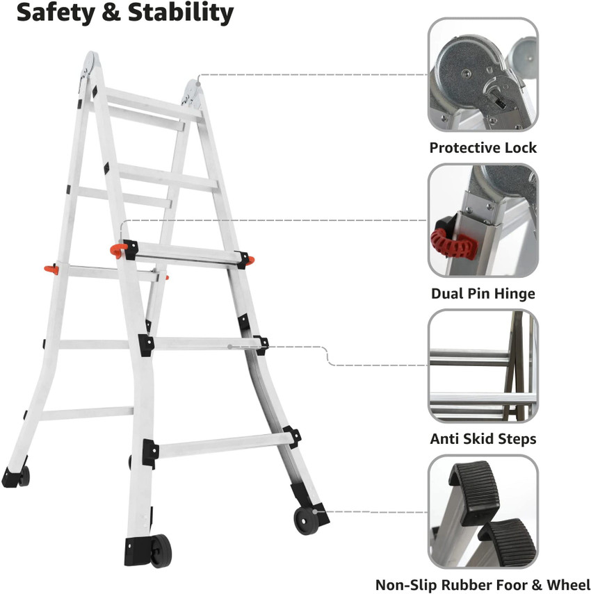 Parts Of A Ladder (Diagrams For Step And Extension Ladders), 40% OFF