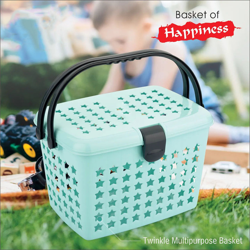 Small Plastic Basket With Handle