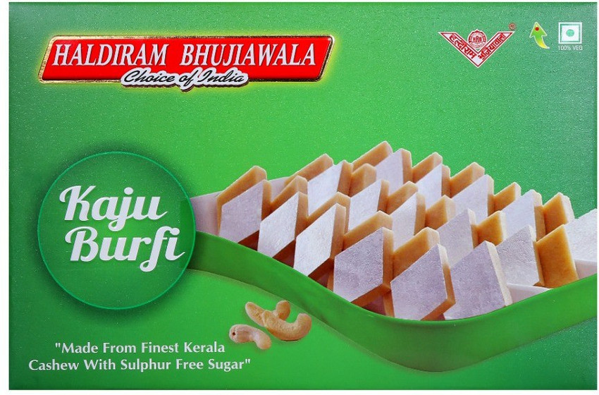 Haldiram Kaju Katli Kaju Katri Kauju Barfi 500 Grams, 47% OFF