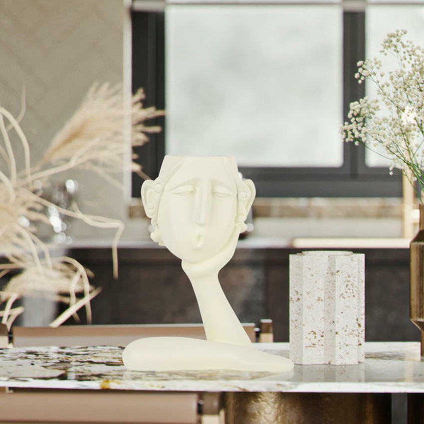 Abstract Human Ceramic Sculpture