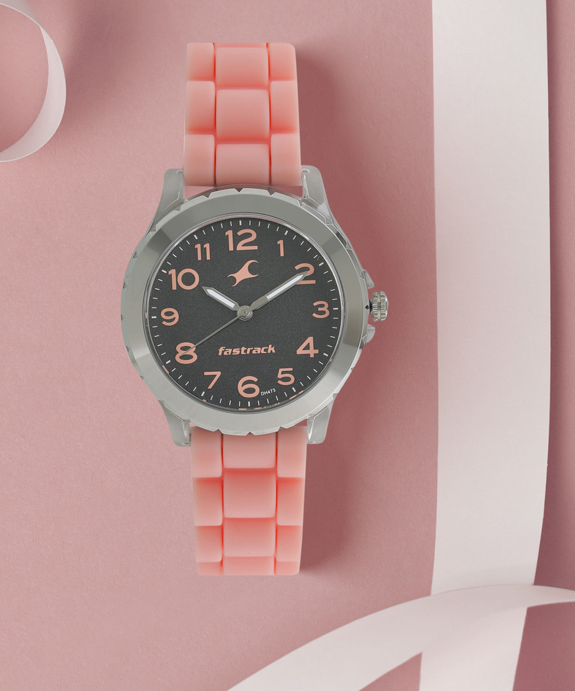Fastrack Watches For Girls In Pink Colour