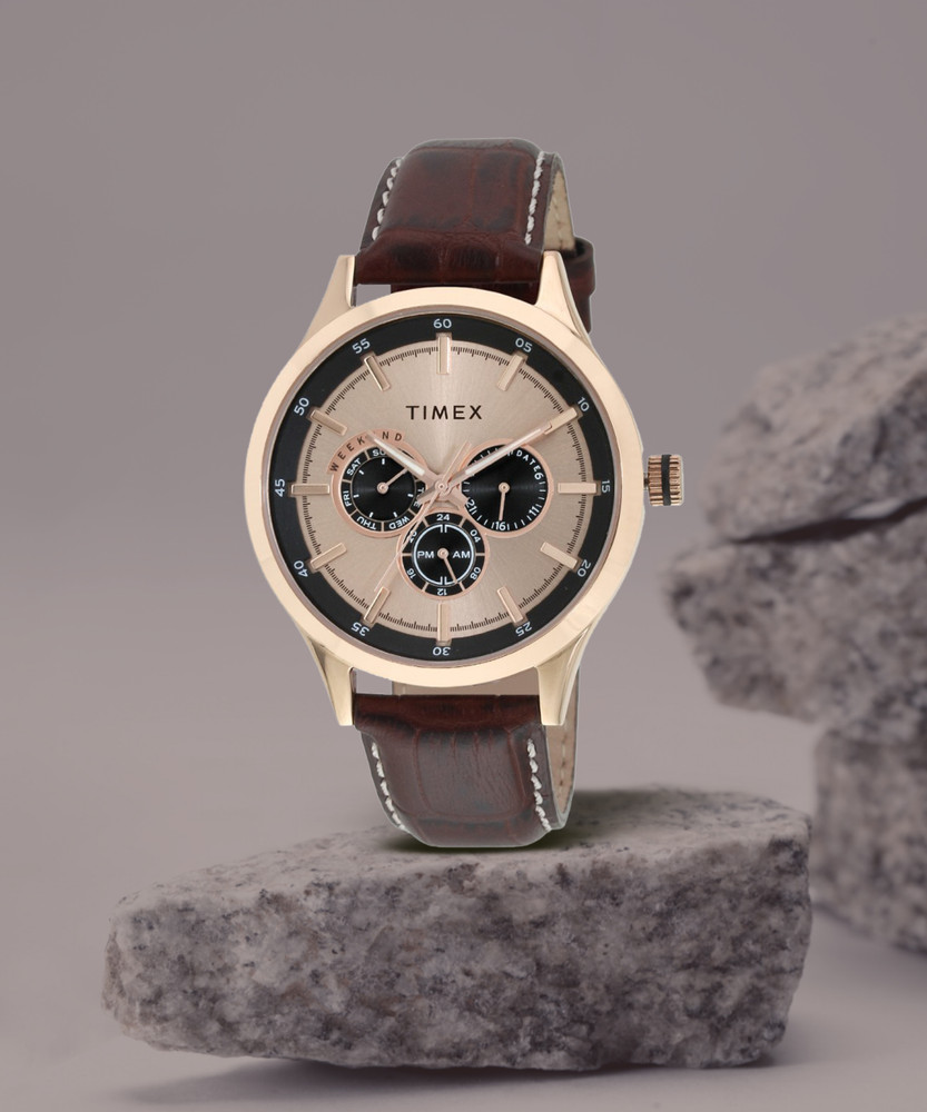 Timex Men Grey Multifunction Analogue Watch TW000T309