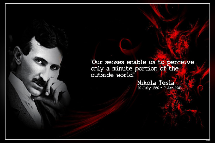 Nikola Tesla Quote Poster